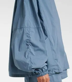 NORBA Shell Cotton-blend Jacket - Blue