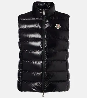 Moncler Ghany Quilted Down Vest - Black