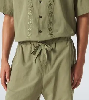 Commas Name Mid-rise Shorts