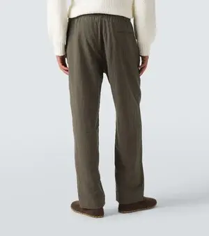 Commas Name Straight Pants