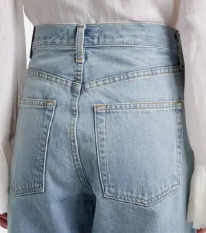 AGOLDE Kelly Straight Jeans In Vint Tint Ind - Blue