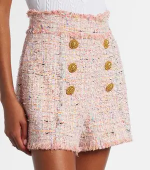 Balmain Tweed Shorts