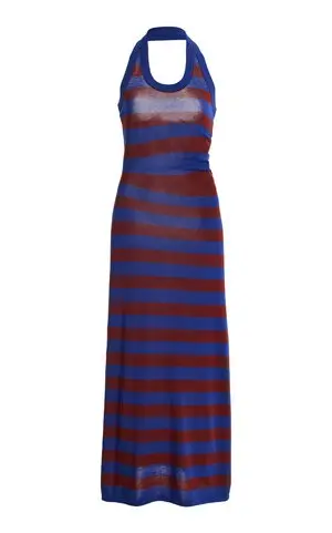 Proenza Schouler Striped Cotton Maxi Dress - Multi