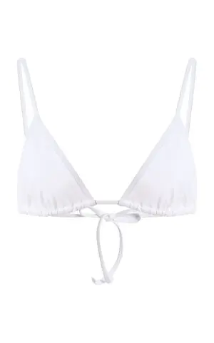 ERES Mouna Bikini Top - White