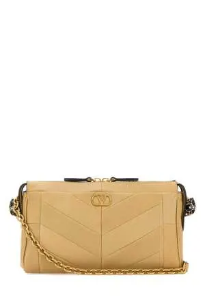 Valentino Garavani Nappa Leather Crossbody Bag - Brown