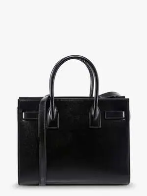 Saint Laurent Baby Sac De Jour Leather Handbag With Padlock - Multicolor