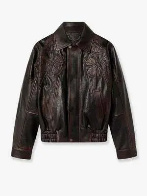 GOLDEN GOOSE Palmer Leather Jacket - Multicolor