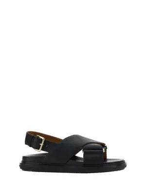 Marni Fussbett Sandals - Black