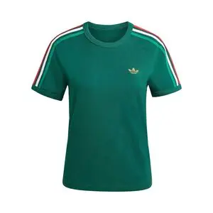 Adidas Originals 3-stripes Slim Tee - Green