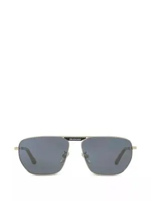 Balenciaga Geometric-frame Sunglasses - Silver