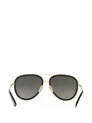 Gucci Interlocking Gg Bee Pilot Sunglasses