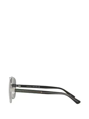 Gucci Pilot Frame Sunglasses