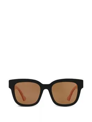 Gucci Rectangle Frame Sunglasses - Black