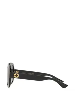 Gucci Interlocking G Rectangle-frame Sunglasses