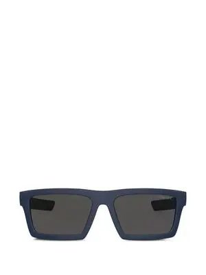 Prada Rectangle Frame Sunglasses - Blue