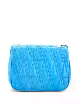 Versace Virtus Quilted Leather Mini Shoulder Bag
