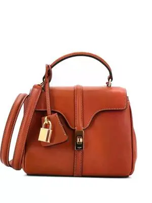 Celine 16 Top Handle Bag, Smooth Calfskin - Brown
