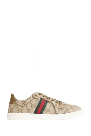 Gucci Canvas Sneakers - Beige