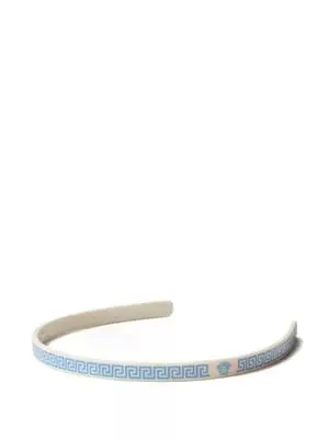 Versace Greca Medusa Headband - Neutrals