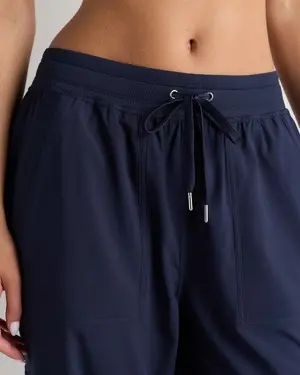 Quince Performance Tech Cargo Mid-rise Pants - Deep Navy