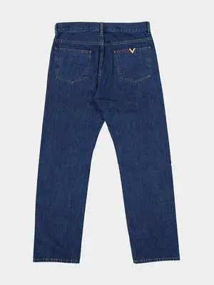 Valentino Garavani Vgold Denim Trousers