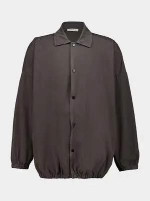 Fear Of God Garment Dyed Cotton Windbreaker - Grey
