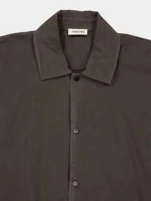Fear Of God Garment Dyed Cotton Windbreaker - Grey