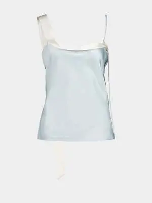 TOM FORD Asymmetrical Silk Satin Camisole Top