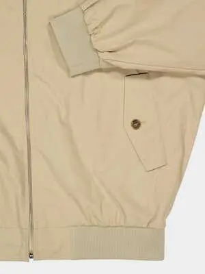 MAISON MARGIELA Sand High-neck Sport Jacket - Beige