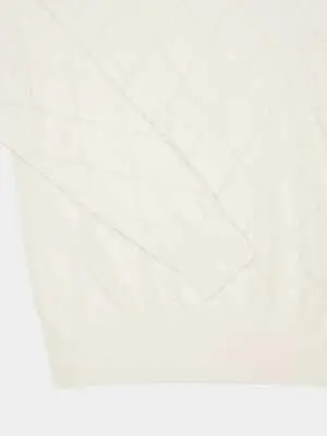 Balmain Vintage Knit Jumper - White