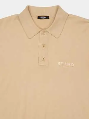 Balmain Embroidered Vintage Polo Shirt