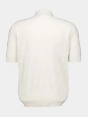 Balmain Vintage Knit Polo Shirt