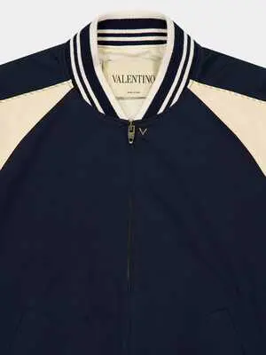 Valentino Garavani Cotton Bomber Jacket