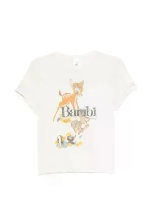 RE/DONE Bambi Graphic-print T-shirt - Neutrals