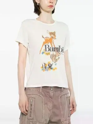 RE/DONE Bambi Graphic-print T-shirt