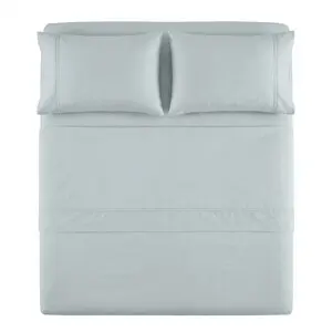 PURE PARIMA Yalda Sheet Set Spa - Silver