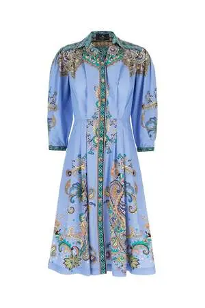 Etro Printed Midi Dress