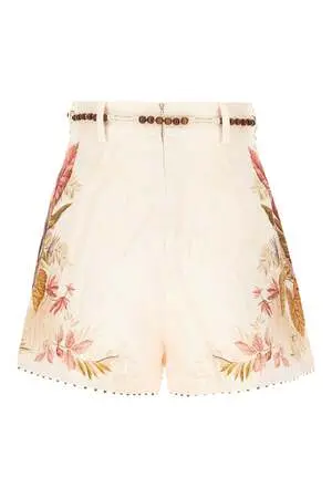 Zimmermann Printed Shorts