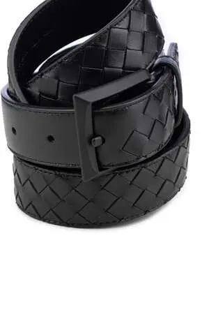 Bottega Veneta Woven Leather Belt - Multicolor