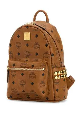 Mcm Printed Canvas Mini Backpack - Multicolor