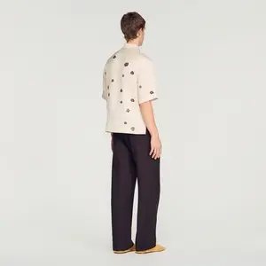 Sandro Loose-fit Floral Shirt