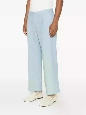 Sandro Pleated Wide-leg Trousers