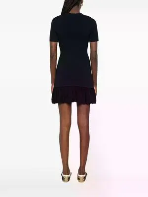 Sandro Ruffled Mini Dress
