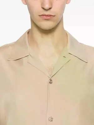 Sandro Shark-collar Short-sleeve Shirt