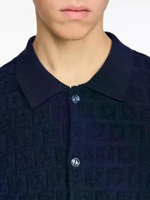 Sandro Jacquard-knit Bouclé Cardigan