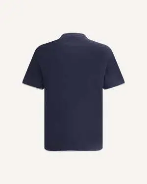 Brunello Cucinelli Cotton T-shirt Ale - Blue