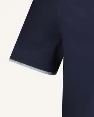 Brunello Cucinelli Cotton T-shirt Ale - Blue