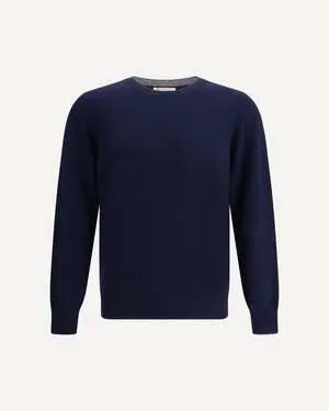 Brunello Cucinelli Cashmere Pullover - Blue