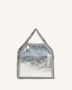 Stella McCartney Stella McCartney Metallic Falabella Handbag Silver