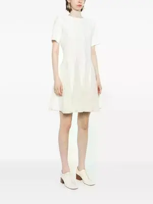 CFCL Ribbed-knit Panelled Dress